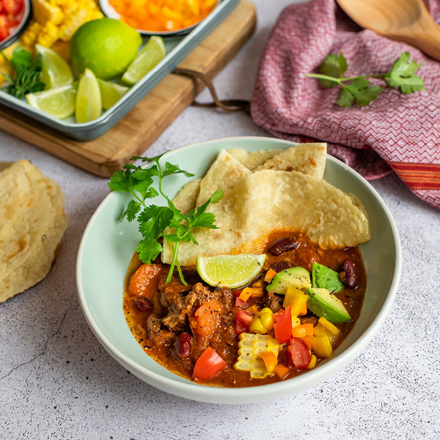 Mexican-style beef stew | Soups Recipes | AMC Cookware