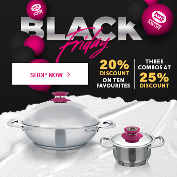 Buy Cookware Online | Lifetime Guarantee | AMC Cookware
