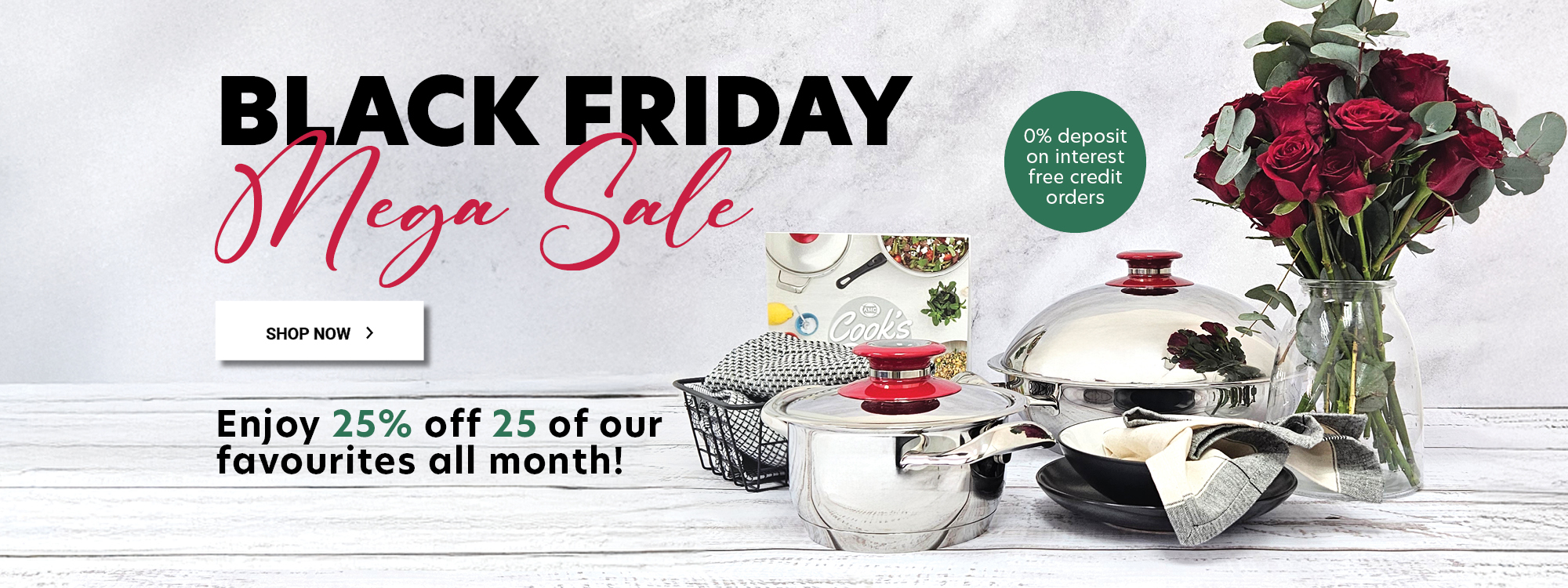 Buy Cookware Online | Lifetime Guarantee | AMC Cookware