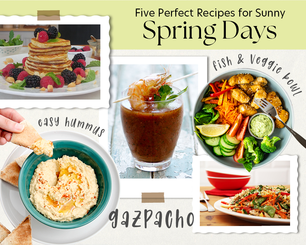 FIVE PERFECT RECIPES FOR SUNNY SPRING DAYS | Be FoodWise | AMC Cookware