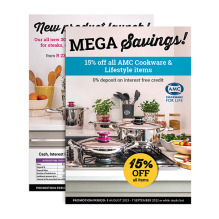 This Month's Promotions | On Promotion | AMC Cookware