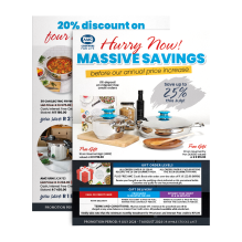 This Month's Promotions | On Promotion | AMC Cookware